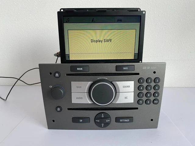 OPEL NAVIGATION VECTRA C Signum Navi CD70 + CID + RGB Display OPC VXR £ ...