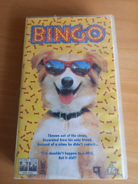 BINGO, VHS VIDEO, Cindy Williams, David Rasche, Cert PG Family Movie £5 ...