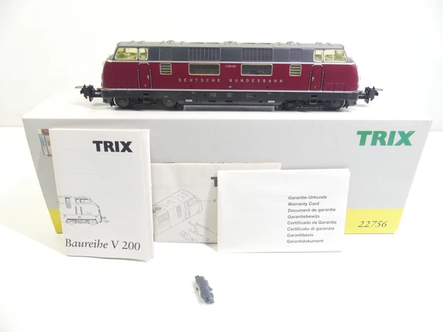 TRIX H0 22756 Diesellok BR V200 018 der DB in OVP V1528 EUR 159,99 ...