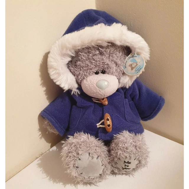 ME TO YOU Tatty Teddy Soft Toy Plush Grey And Blue Carte Blanche 11 ...
