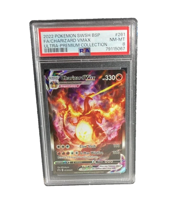 POKEMON TCG, SWSH261, Charizard Vmax, Psa Graded 8 £30.00 - PicClick UK