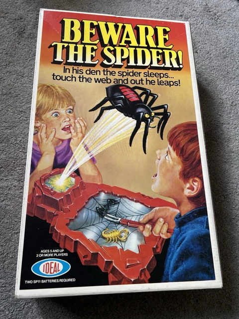 VINTAGE 1960S BEWARE The Spider Ideal Board Game - NO SPIDER £16.95 ...