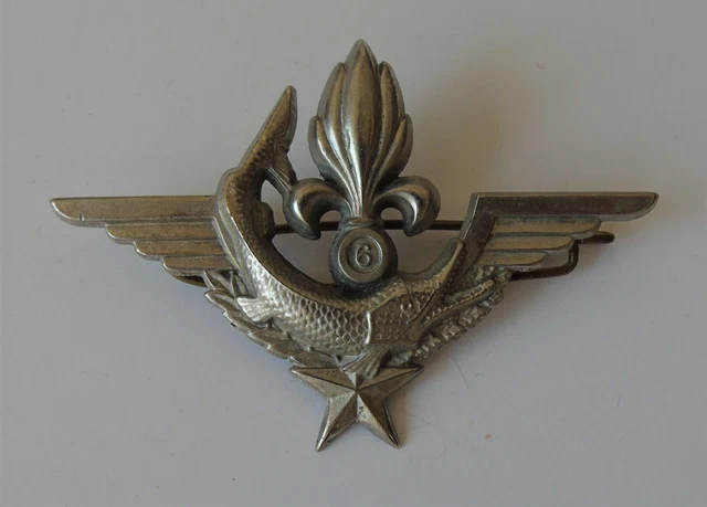 FRENCH FOREIGN LEGION 6th Engineer Regiment Parachute Diver Badge/Wings ...