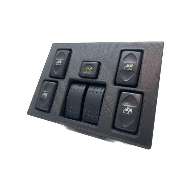 LAND ROVER DISCOVERY 1/2 Window Switch Panel w/ Additional Carling ...