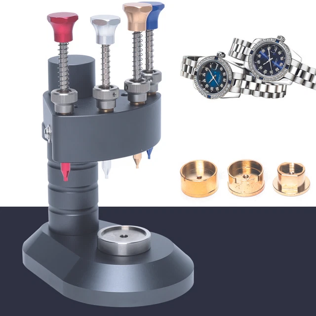 4 PIN WATCH Hand Presser High-Precision Watchmakers Setting Fitting ...