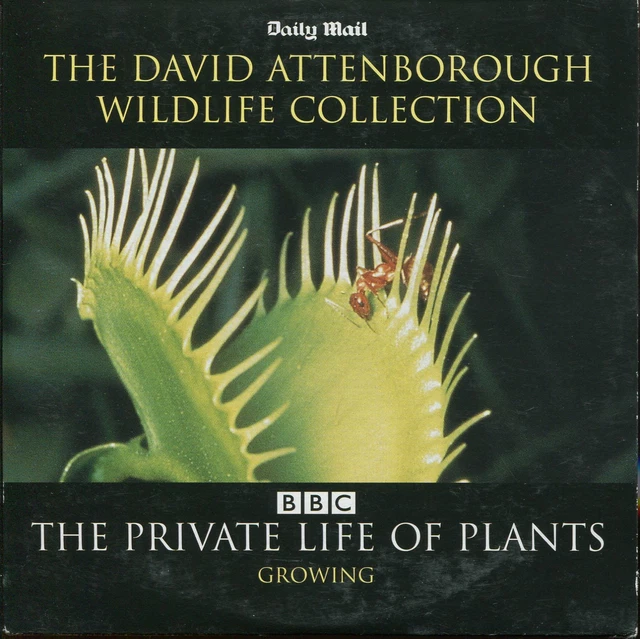 DAVID ATTENBOROUGH - The Private Life Of Plants - Growing / Newspaper ...