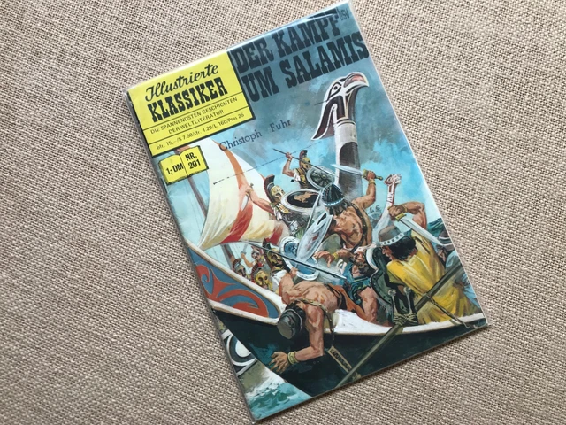 &ILLUSTRIERTE KLASSIKER & Bsv Nr. 201 der Kampf um Salamis gut erhalten ...