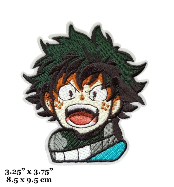 MY HERO ACADEMIA MHA Izuku Midoriya Deku Embroidered Iron On Patch $6. ...