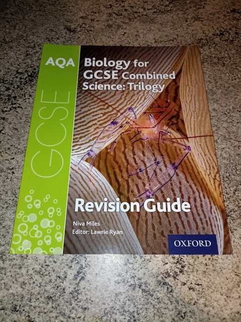 OXFORD AQA BIOLOGY For GCSE Combined Science Revision Guide Book £7.95 - PicClick UK