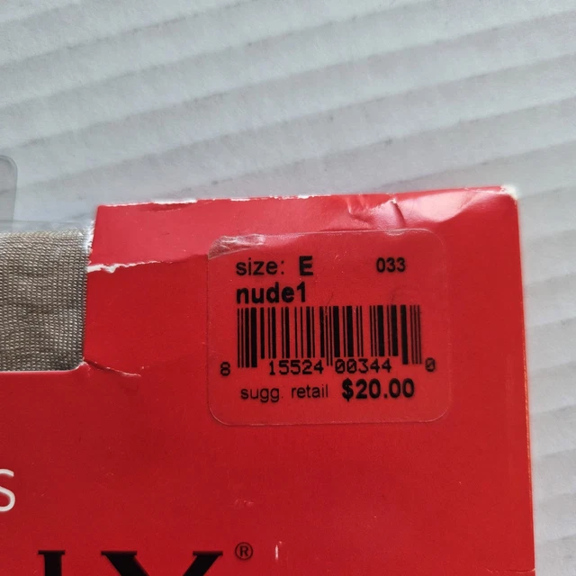 SPANX BY SARA Blakely Footless Body Shaping Pantyhose Size E Medium ...