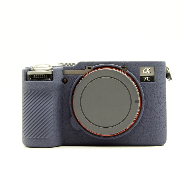 FOR SONY A7CII A7CR Camera Silicone Case with Precise Cutouts ...