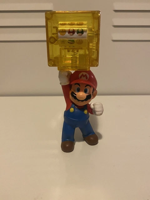 NINTENDO SUPER MARIO Bros Punching Power Up Block 2018 McDonalds ...