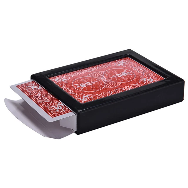 POPULAR MAGIC POKER Disappearing Box Magic Trick Fun Poker Vanishing ...