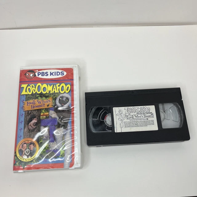 ZOBOOMAFOO VHS TAPE Look Who's Home PBS Kids 2001 RARE £13.87 - PicClick UK