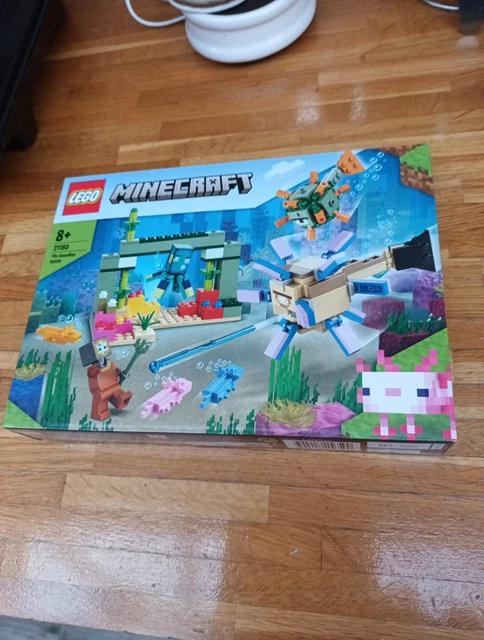 LEGO MINECRAFT THE Guardian Battle 21180 Nuovo Sigillato EUR 17,55 ...