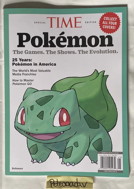 25 YEARS OF Pokemon In America Time Magazine Special Edition 2024 ...