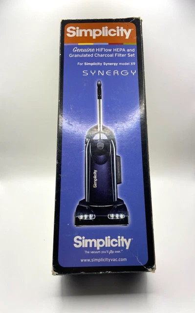 SIMPLICITY HIFLOW HEPA & Charcoal Filter Set For Synergy Model X9 SF9G ...