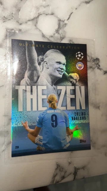 TOPPS MATCH ATTAX 2024 Extremely Rare Haaland Ultimate Celebration The ...