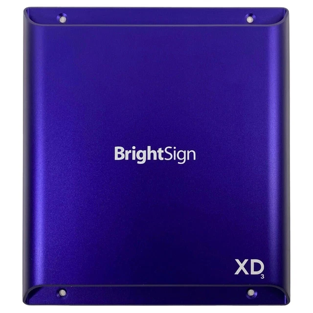 BRIGHTSIGN MODEL XD1033 XD3 4K Expanded HDMI Purple Player UNIT ONLY £ ...