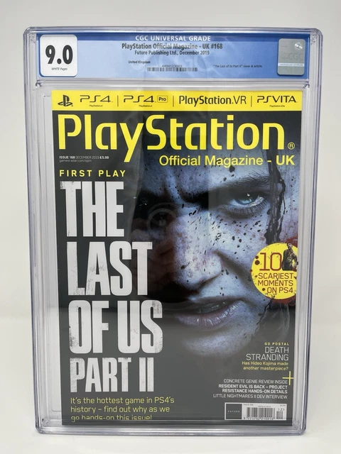 PLAYSTATION OFFICIAL MAGAZINE UK Issue 168 CGC Graded 9.0 The Last Of ...