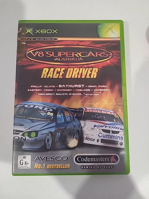 V8 SUPERCARS RACE Driver (Original Xbox) $10.00 - PicClick AU