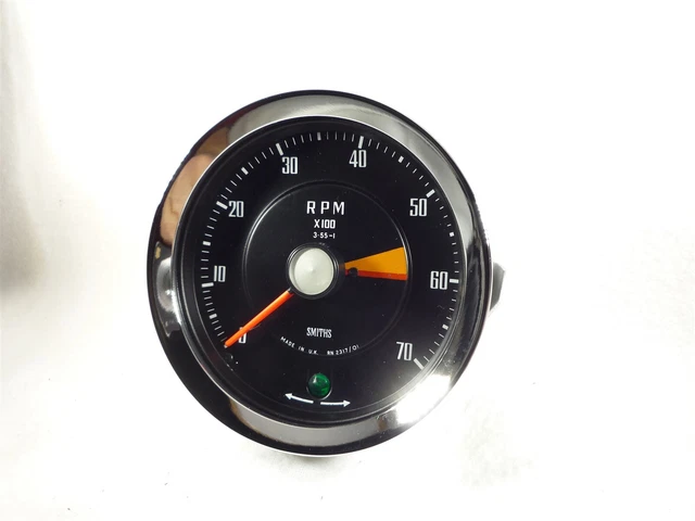 TRIUMPH GT6 MK1 RECONDITIONED SMITHS MAGNETIC REV COUNTER tacho ...