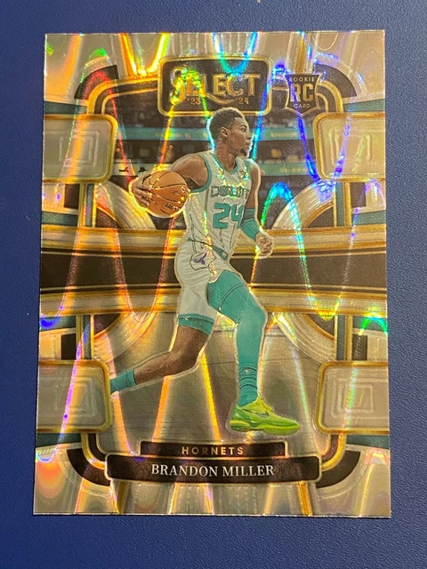 2023-24 PANINI SELECT Basketball Tectonic Rookie #80 Brandon MILLER 🏀 ...