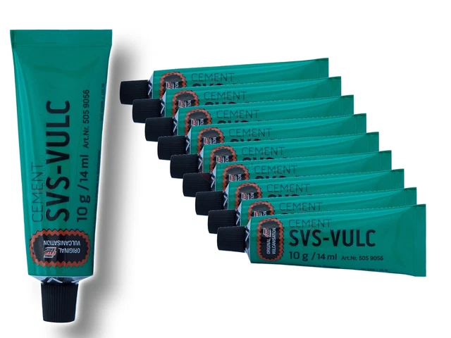 10X REMA TIP-TOP Vulkanisierungsflüssigkeit Svs-Vulk Liquide 10g Tube ...