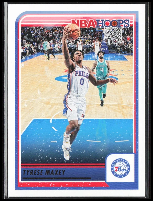 TYRESE MAXEY #66 2023-24 NBA Hoops Winter 76ers H0147A EUR 0,73 ...