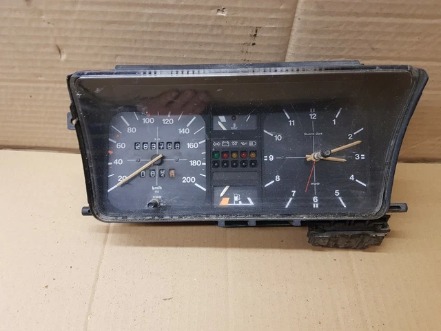 VW GOLF JETTA Mk1 Diesel Instrument Cluster Speedo Clocks 171919033Gm £ ...