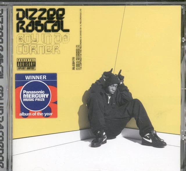 DIZZEE RASCAL BOY In da Corner CD Europe Xl 2003 Has info-stickers on ...