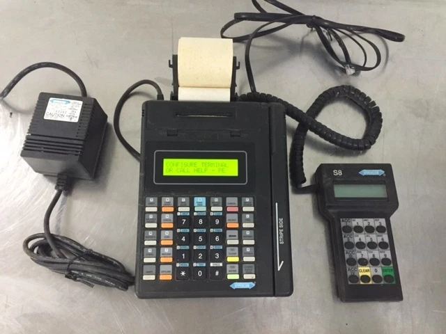 HYPERCOM T7P SERIES EFT-POS Terminal Card Reader w/ Hypercom Pad S8 $19 ...