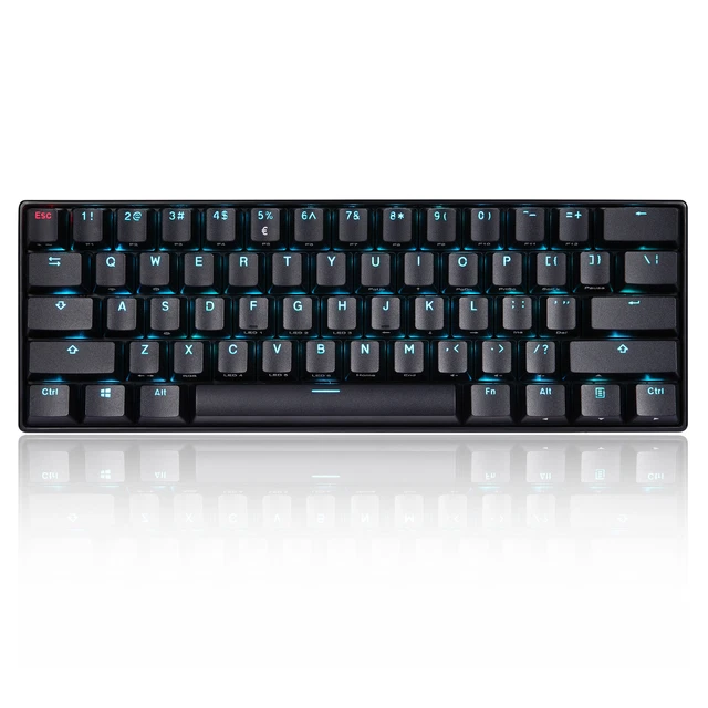 PERIXX PX-4300, TKL Mechanical Keyboard Multi-Device RGB Backlit ...