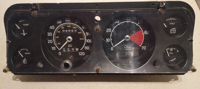 MK1 FORD CAPRI 1300 / 1600 Speedometer / Rev Counter Gauges Instrument ...
