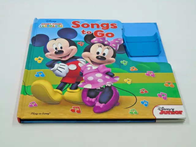 SONGS TO GO, Mickey Mouse Clubhouse, Play-a-Song, Book Only NO Player £ ...