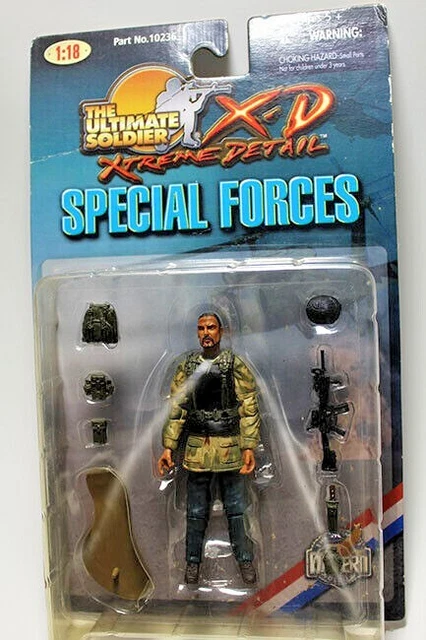 1:18 ULTIMATE SOLDIER U.S Army Special Forces Operator Afghanistan 2001 ...