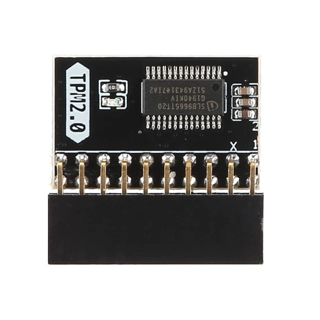 TPM 2.0 ENCRYPTION Security Module 20 Pin Motherboard Card 4 GB for ...