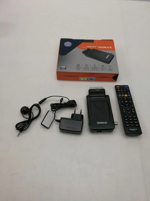 DÉCODEUR RÉCEPTEUR DE télévision numérique terrestre Humax Digimax Nano ...