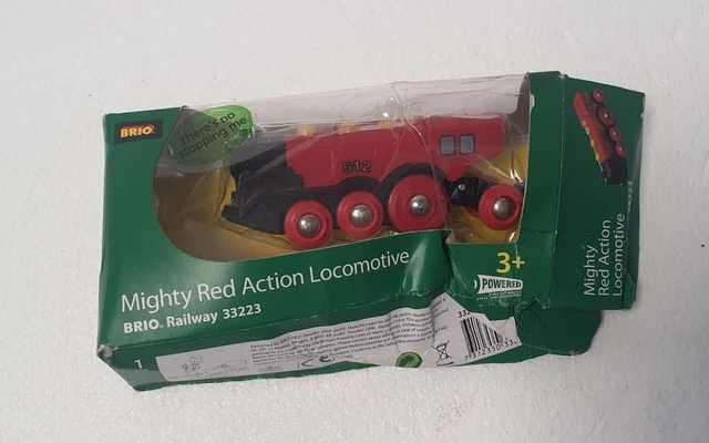 BRIO RAILWAY 33223 Mighty Red Action Locomotive 512 CR039 CC 03 £24.99 ...