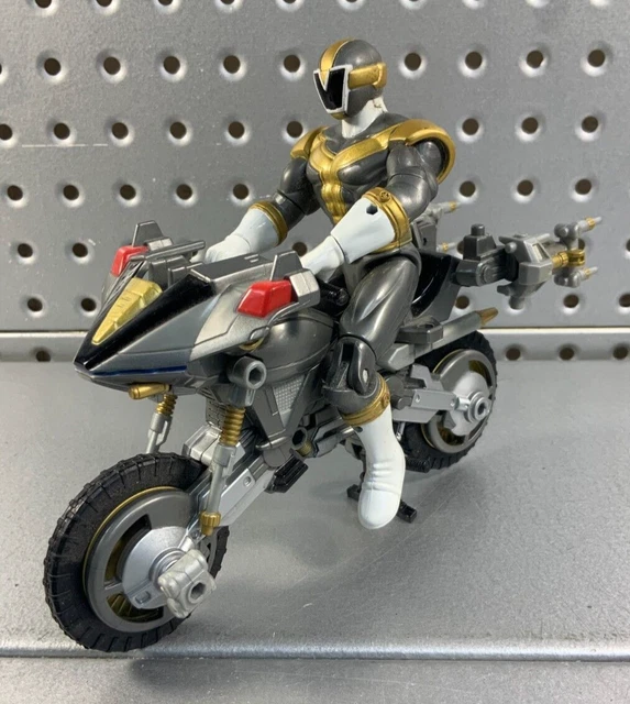 POWER RANGERS LIGHT Speed Rescue Titanium Ranger Trans Armour Cycle £39 ...