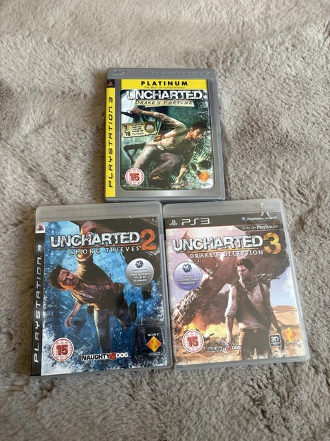 UNCHARTED: THE NATHAN Drake Collection Trilogy of 3 Games for PS3 £6.96 ...