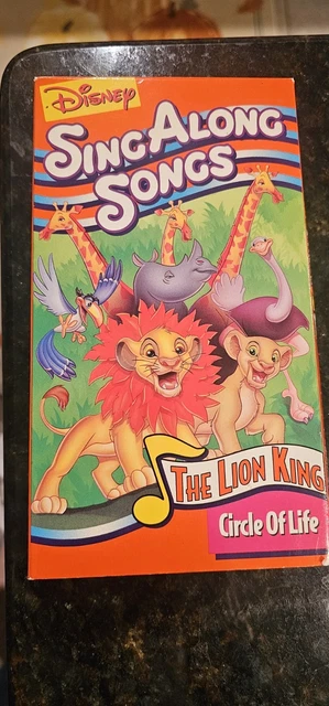 DISNEY SING ALONG Songs the Lion King: Circle of Life (1994 VHS) £9.07 ...