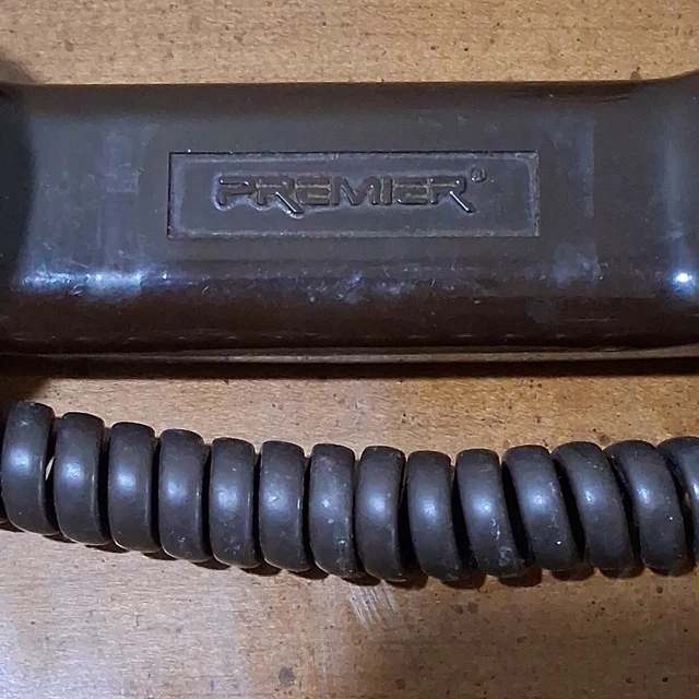 VINTAGE PREMIER 2500 Series Chocolate Brown Touch Tone Desk Telephone ...