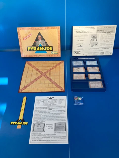 JEU DE SOCIETE " Pyramide Tv Patrice Laffont France 2 Editions Standard ...