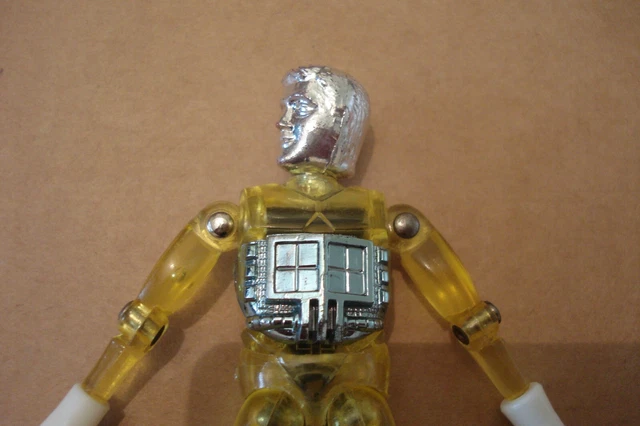 VINTAGE MICRONAUTS MEGO Time Traveller Original Airfix 1976 Yellow ...