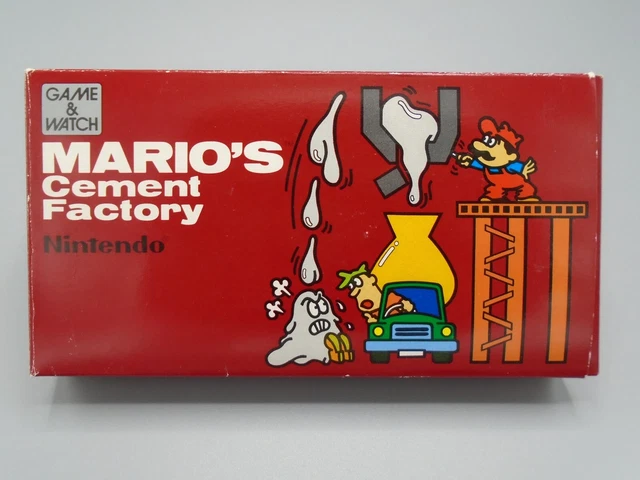 NINTENDO GAME & Watch Mario's Cement Factory ML-102 w/ Box 1983 £194.95 ...