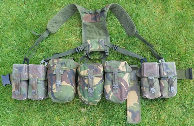 9-PIECE COMPLETE BRITISH Army Issue Dpm Plce Webbing Set - Grade-1 £31. ...