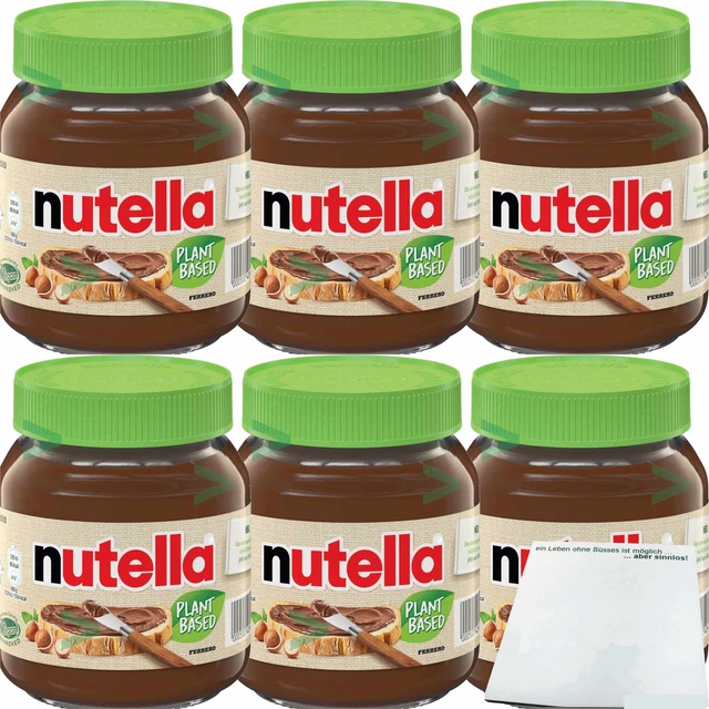 NUTELLA PLANT BASED vegan 6er Pack 6x350g Glas usy Block EUR 39,99 ...