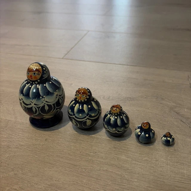 MATRYOSHKA NESTING DOLLS, Handmade hand painted Russian Dolls ...