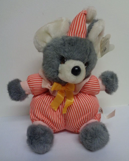 PMS PATAMATES MOUSE Bedtime Mice Vintage Plush Soft Toy Stuffed Tagged ...
